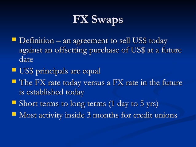 Foreign Exchange (Fx) Derivatives | PPT