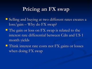 Foreign Exchange (Fx) Derivatives | PPT