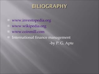Foreign Exchange Instruments | PPT | Stocks and Bonds | Personal Investing