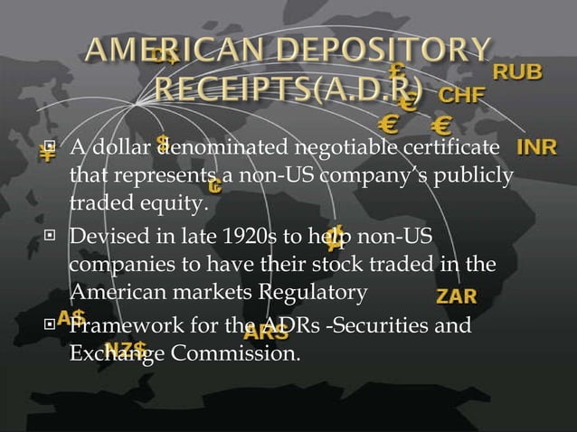 Foreign Exchange Instruments