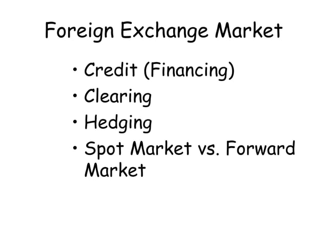 Foreign exchange management | PPT
