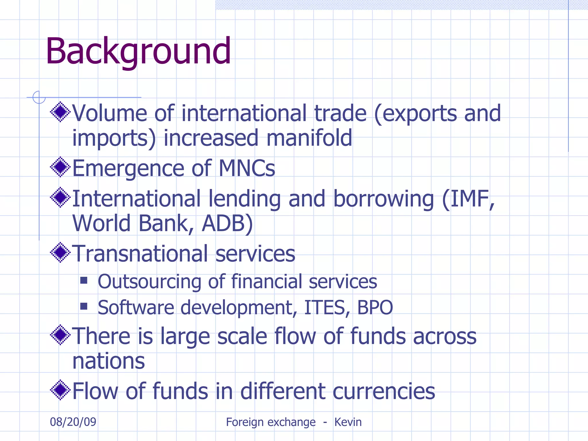 Foreign Exchange Management | PPT