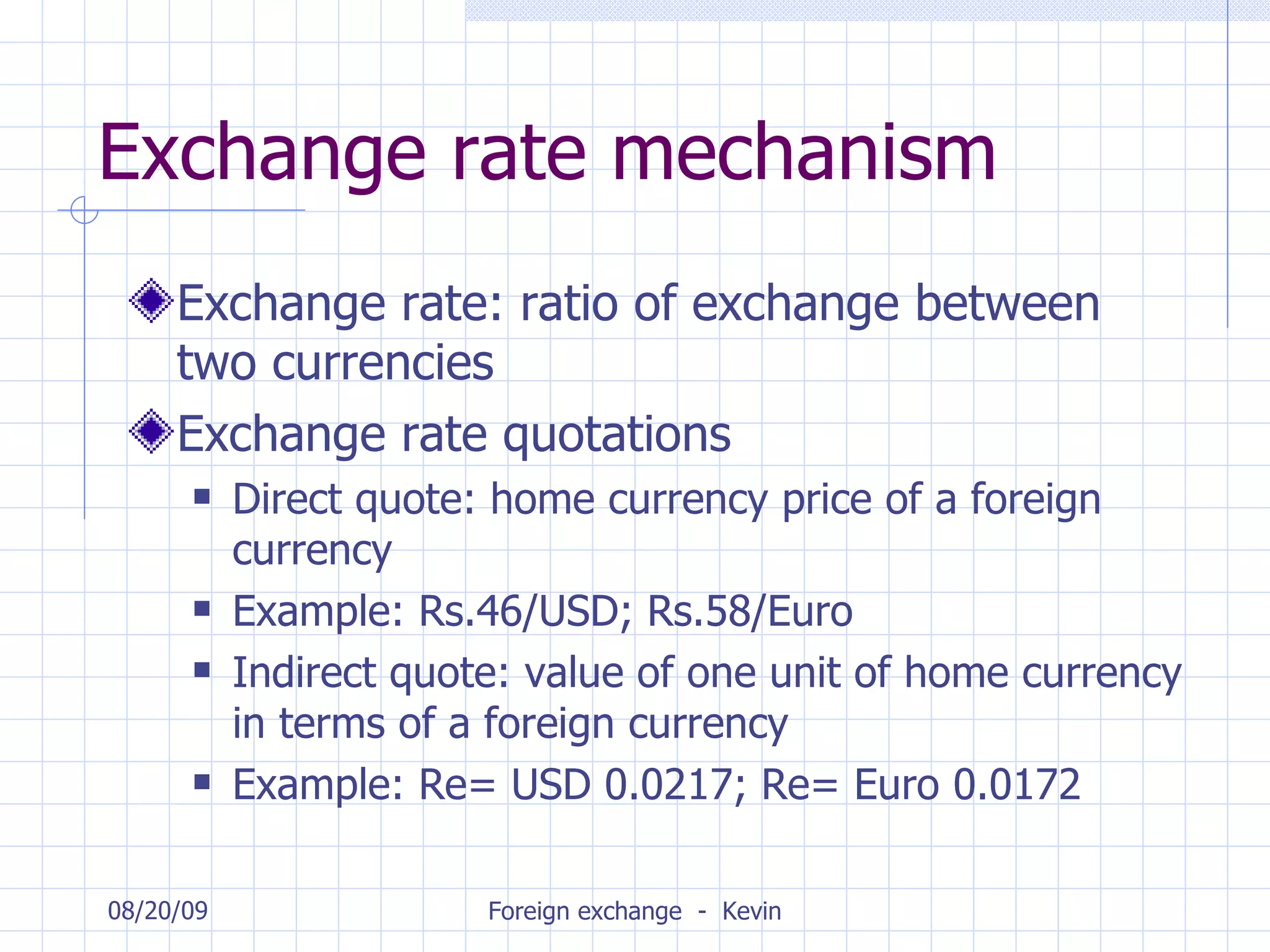 Foreign Exchange Management | PPT