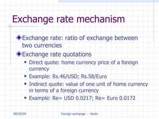 Foreign Exchange Management | PPT