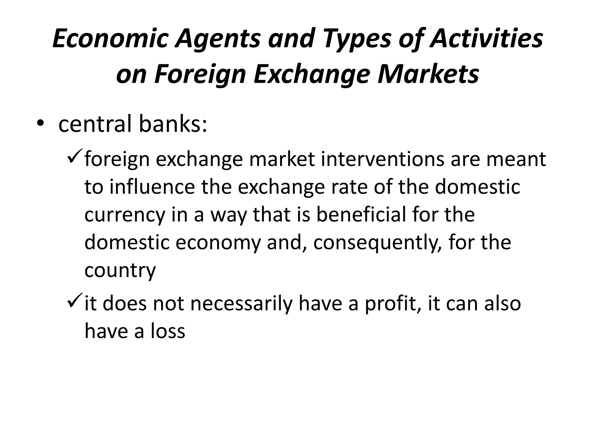 Foreign exchange market | PPTX