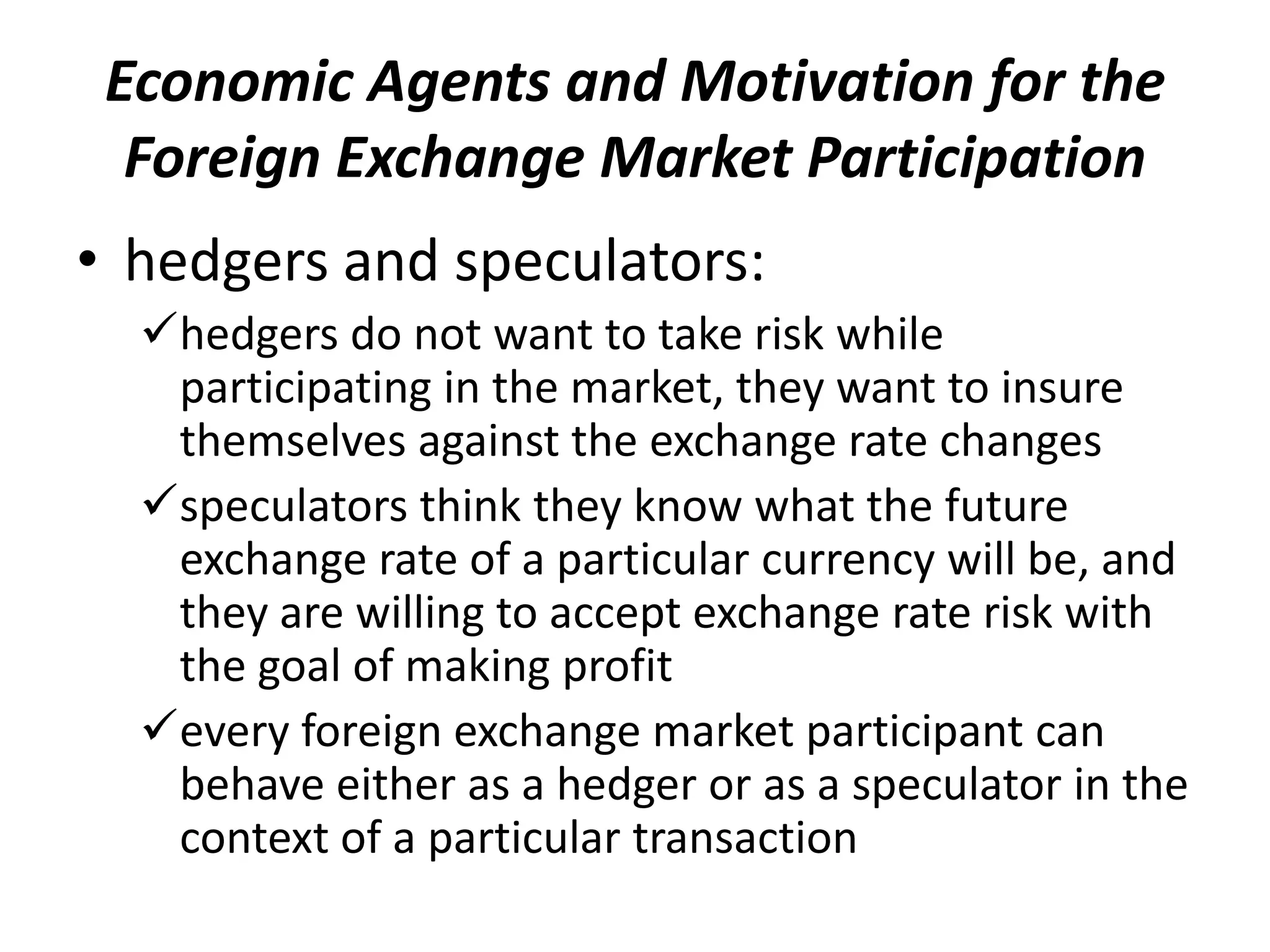 Foreign exchange market | PPTX