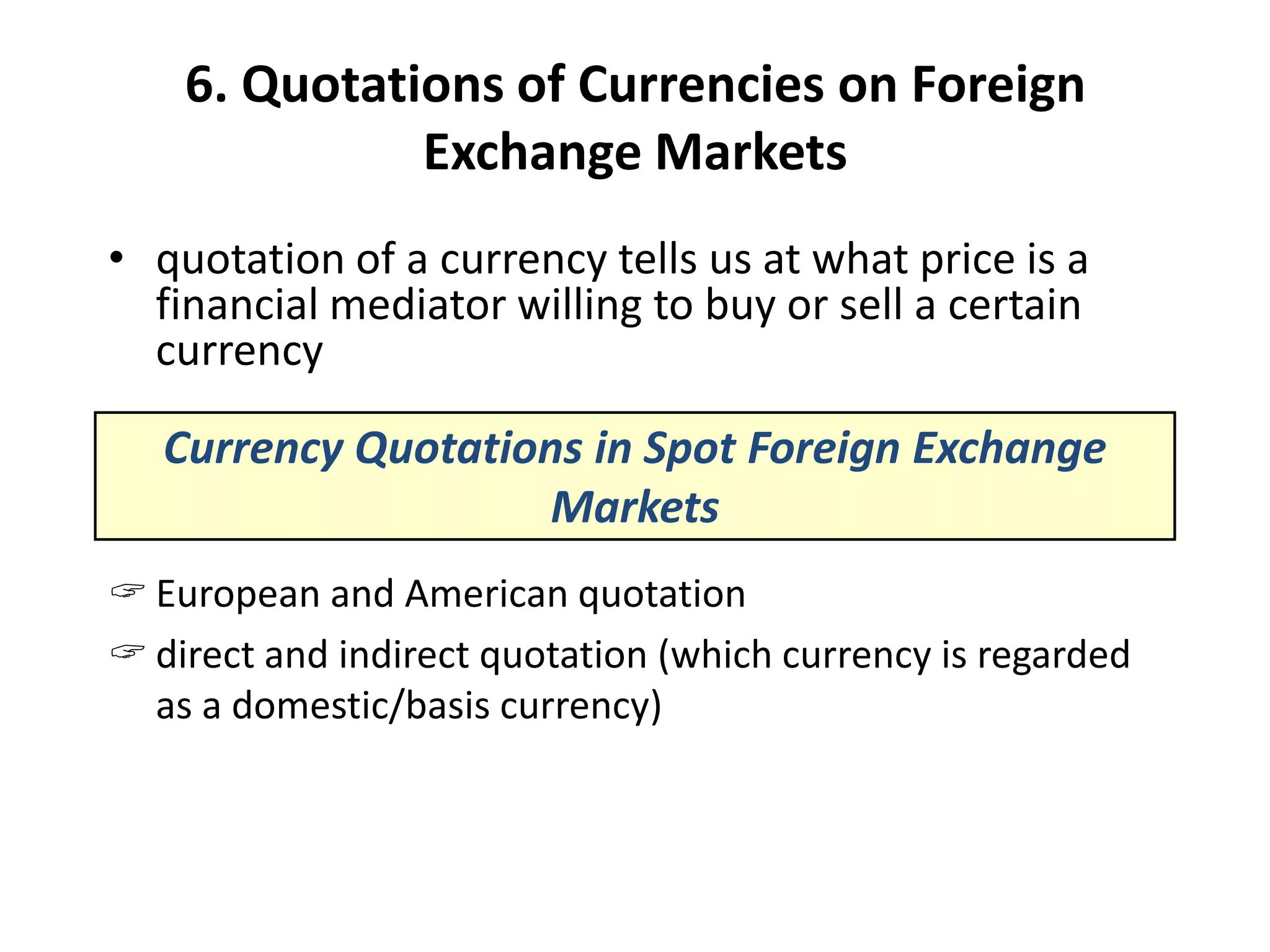 Foreign exchange market | PPTX
