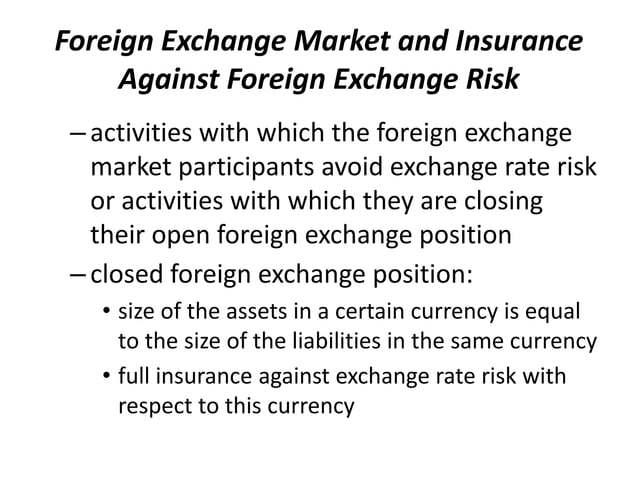 Foreign exchange market | PPTX