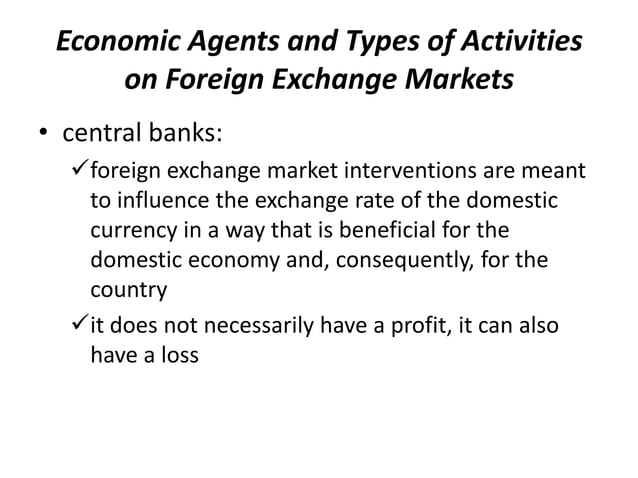 Foreign exchange market | PPTX