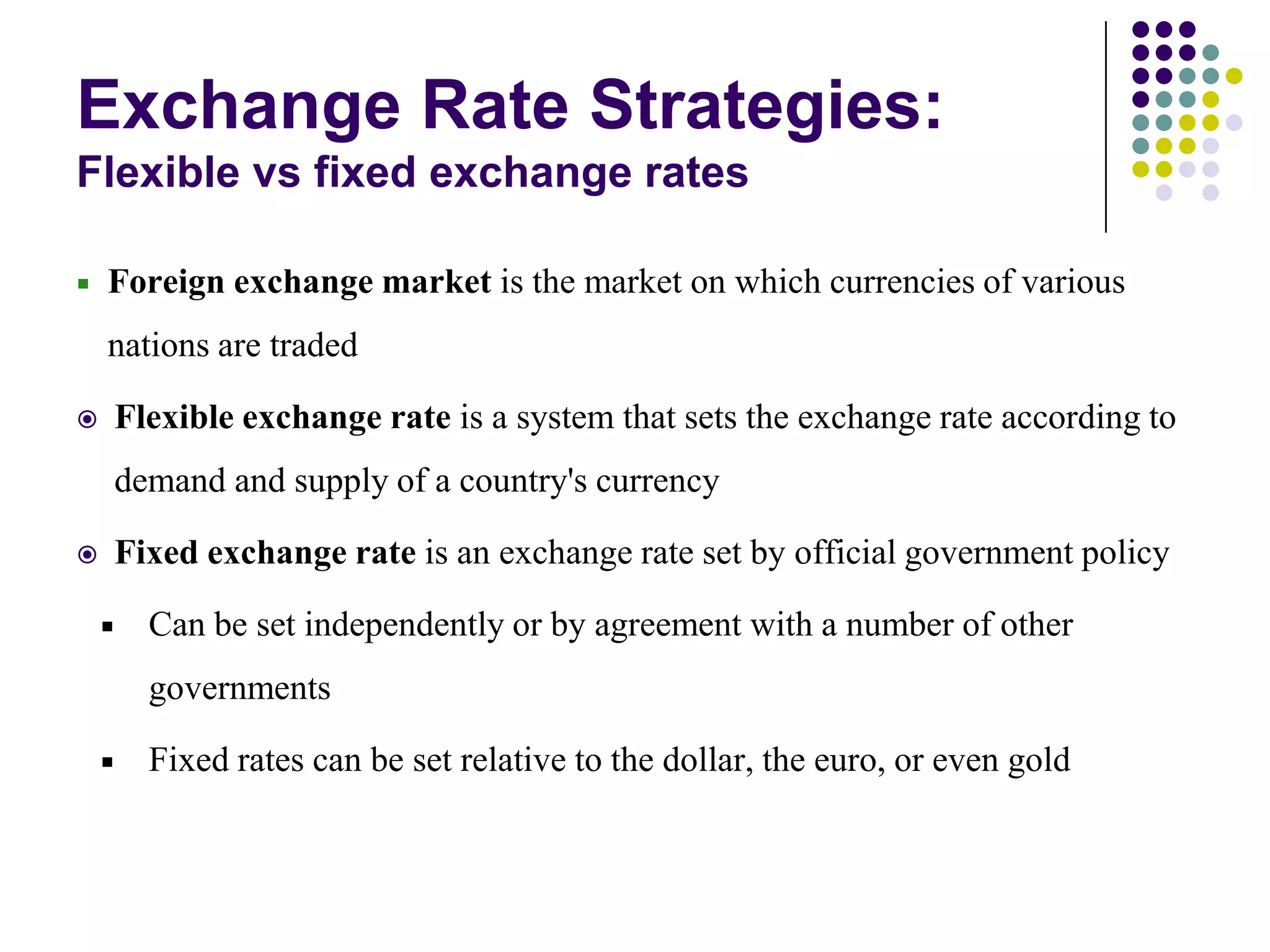 Foreign exchange market | PPTX