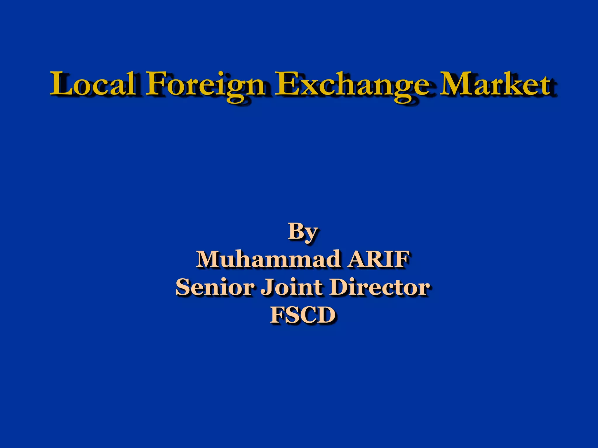 Foreign Exchange Market.ppt