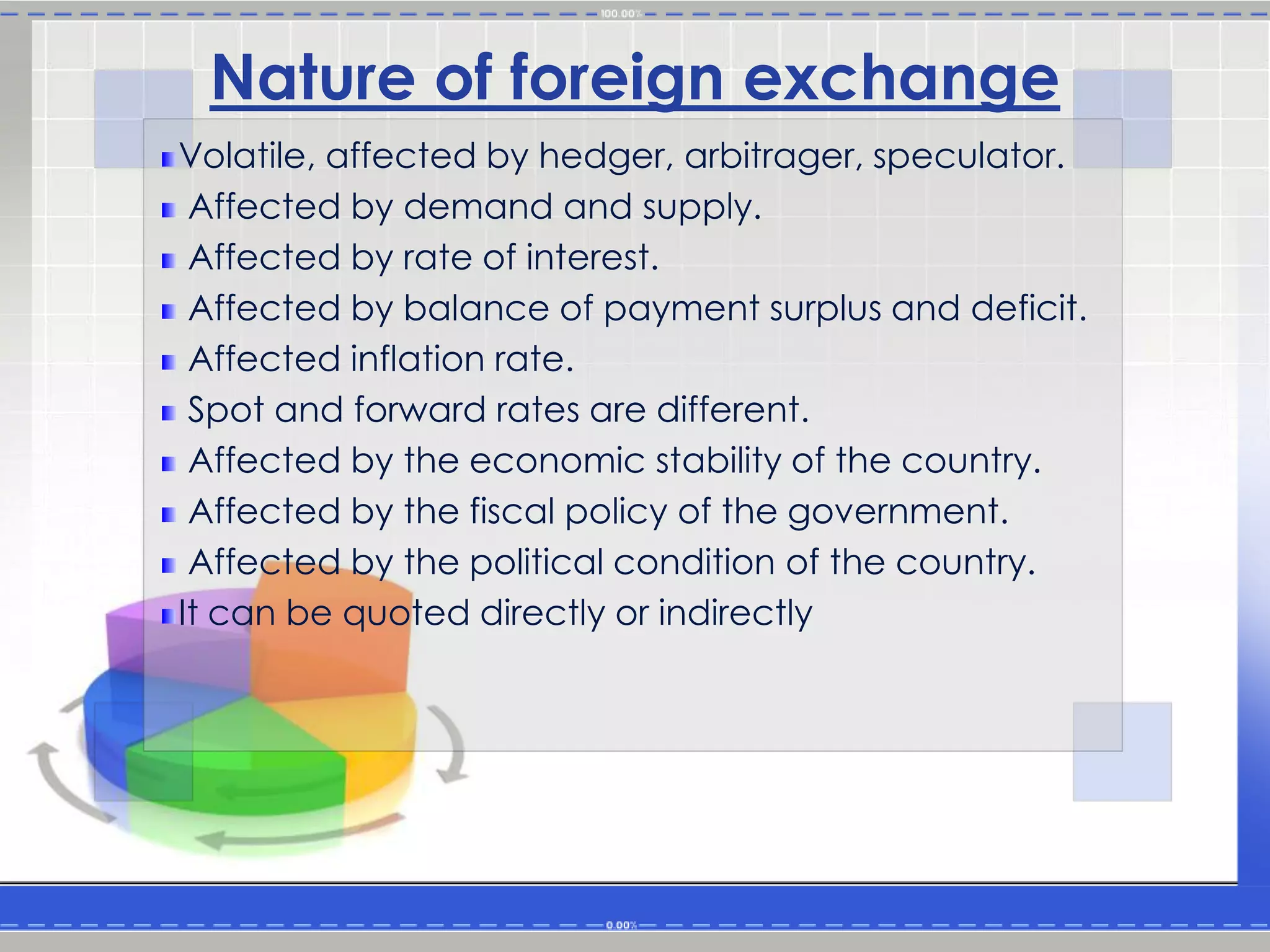 Foreign exchange market-final ppt(my) | PPTX