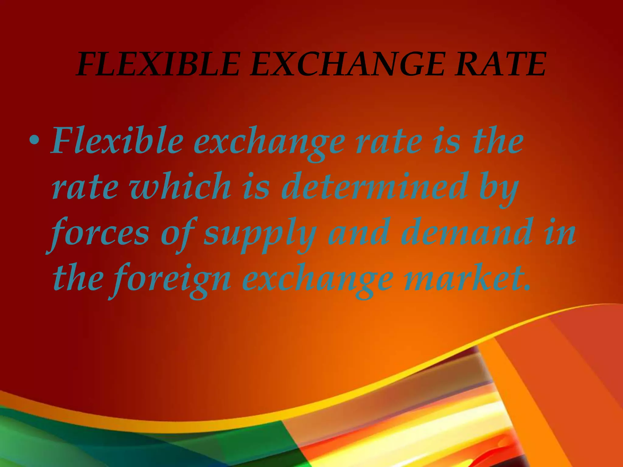 Foreign exchange rate | PPTX