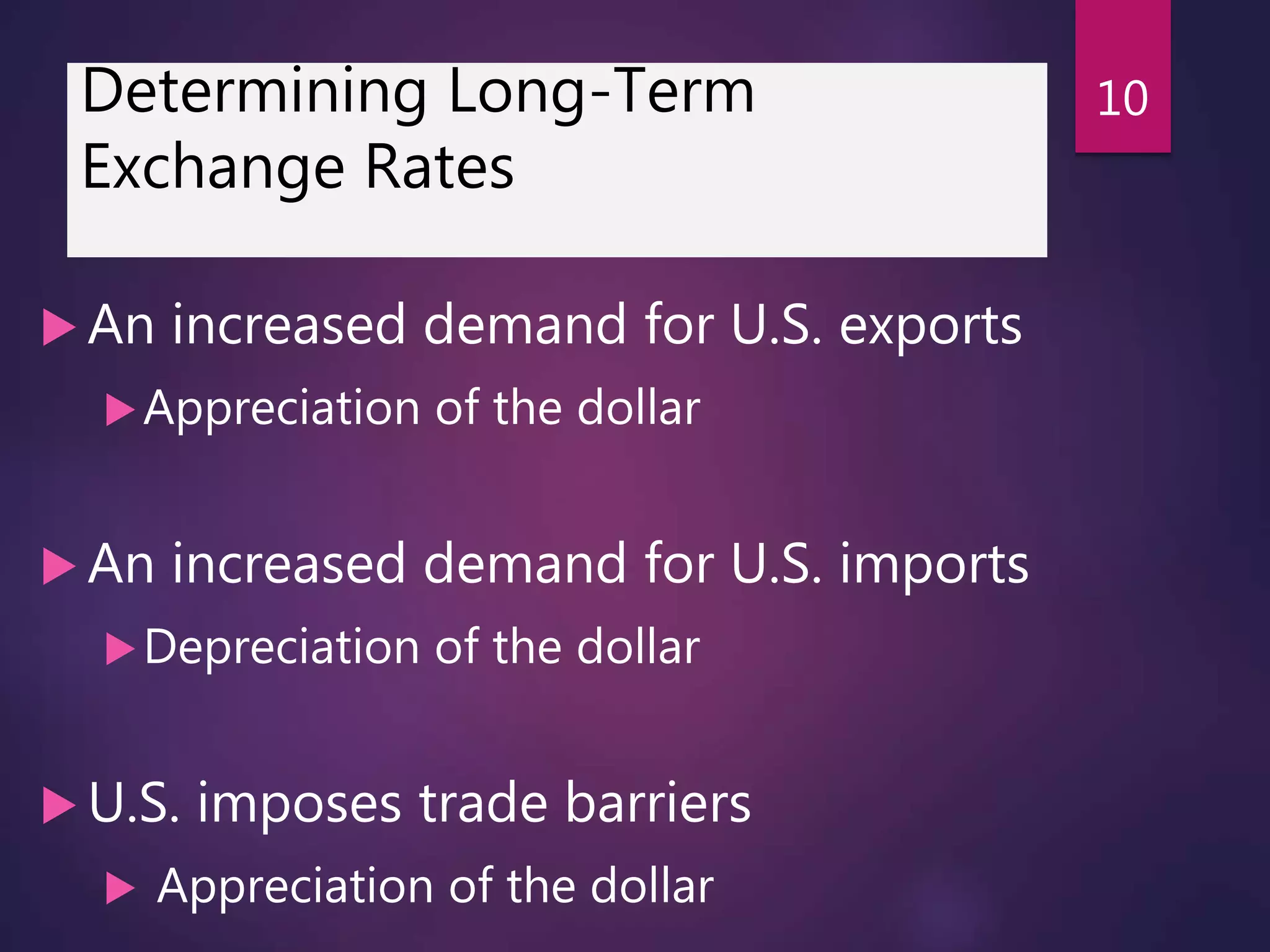 Foreign exchange rate determination | PPTX