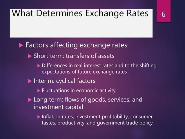 Foreign exchange rate determination | PPTX | Currencies | Economy