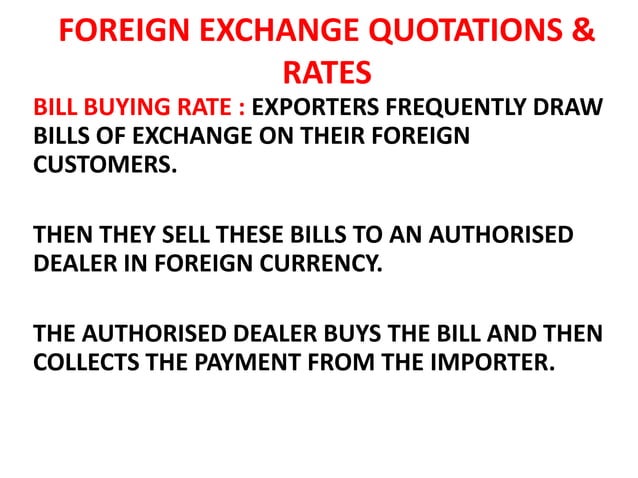 Foreign exchange rates & quotes | PPT