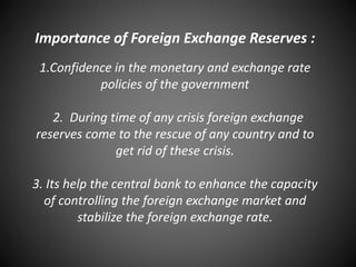 Foreign Exchange reserves | PPTX