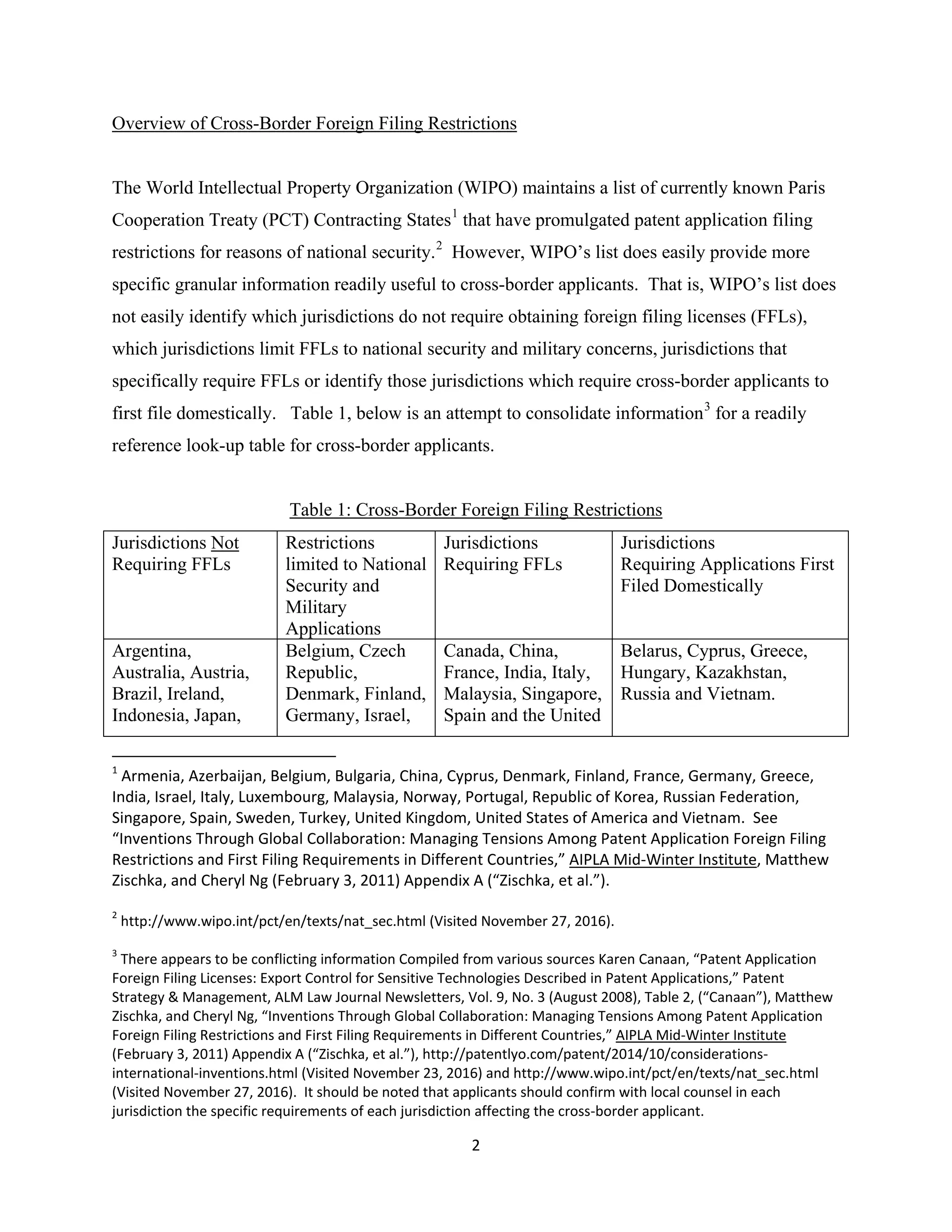Foreign filing license for cross border inventions | PDF