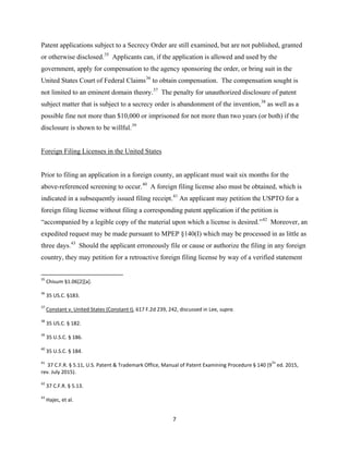 Foreign filing license for cross border inventions | PDF