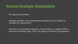 Foreign Filing Licenses | PDF