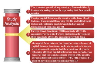 Foreign capital inflow in india- analysis , impact , measure ...