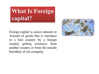 Foreign capital inflow in india- analysis , impact , measure ...