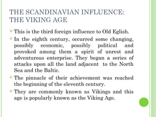 Foreign influences on old english | PPT | Europe Travel | Travel Locations