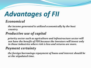 Foreign institutional | PPT