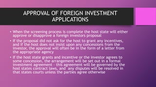 Foreign investment | PPTX