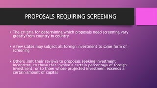 Foreign investment | PPTX