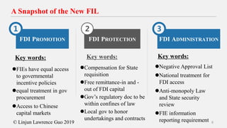 PRC New Foreign Investment Law--Overview and Analysis | PDF