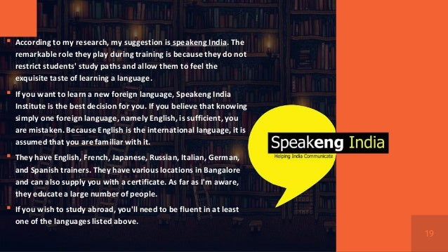 7 Best Foreign Languages Courses To Learn In India In 2022 | PPT