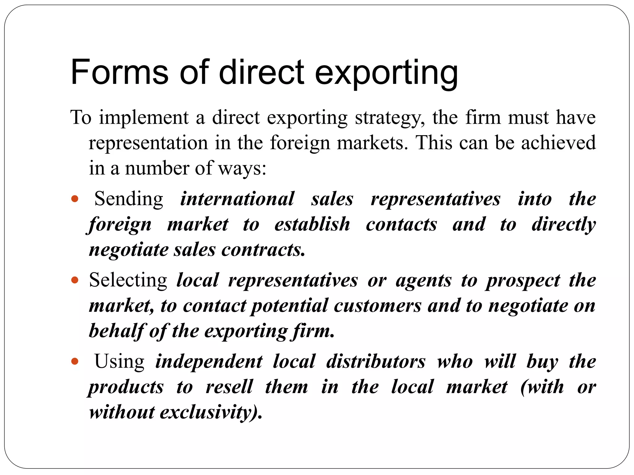 Foreign market entry ppt notes.ppt