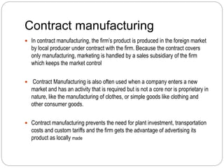 Foreign market entry ppt notes.ppt