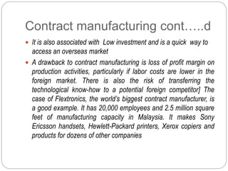 Foreign market entry ppt notes.ppt