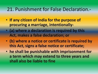 Foreign marriage act 1969 | PPTX