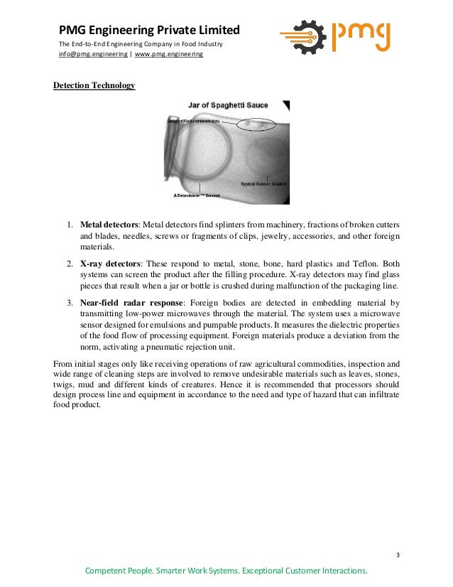 Foreign Material Control- Control of Foreign Material, Sources, Types ...