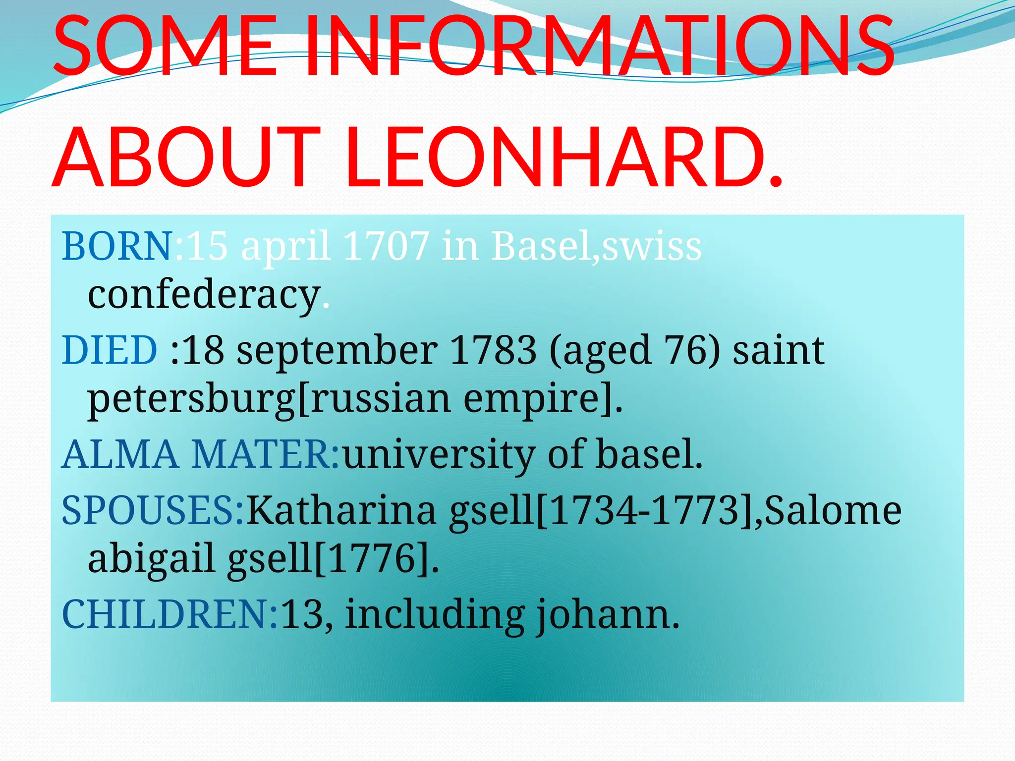 foreign mathematician leonhard euler [jnv] maths PPT.pptx | Free Download