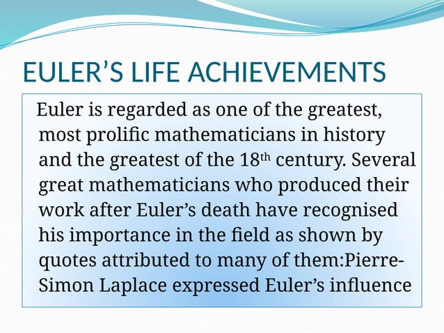 foreign mathematician leonhard euler [jnv] maths PPT.pptx | Free Download