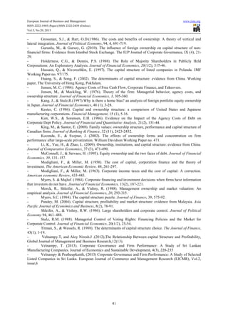 Foreign ownership, domestic ownership and capital structure special ...