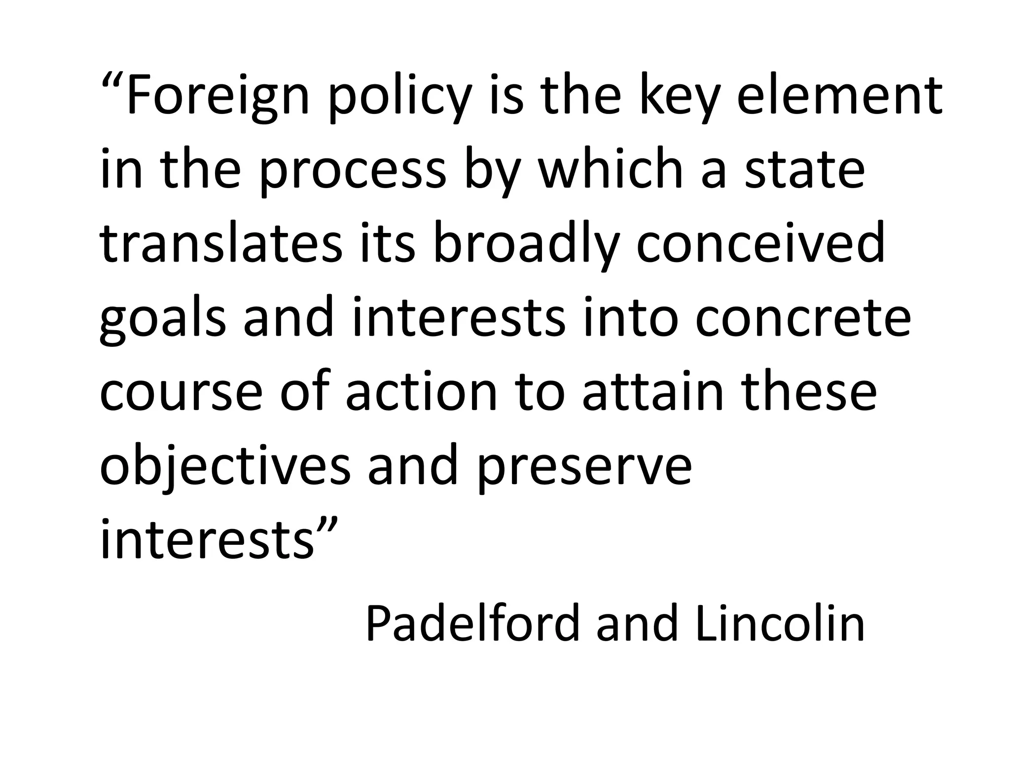 Foreign policy of Pakistan, objectives, determinants and principles | PPTX