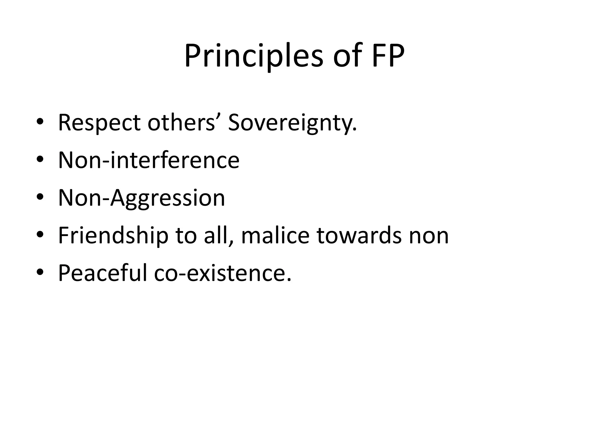 Foreign policy of Pakistan, objectives, determinants and principles | PPTX