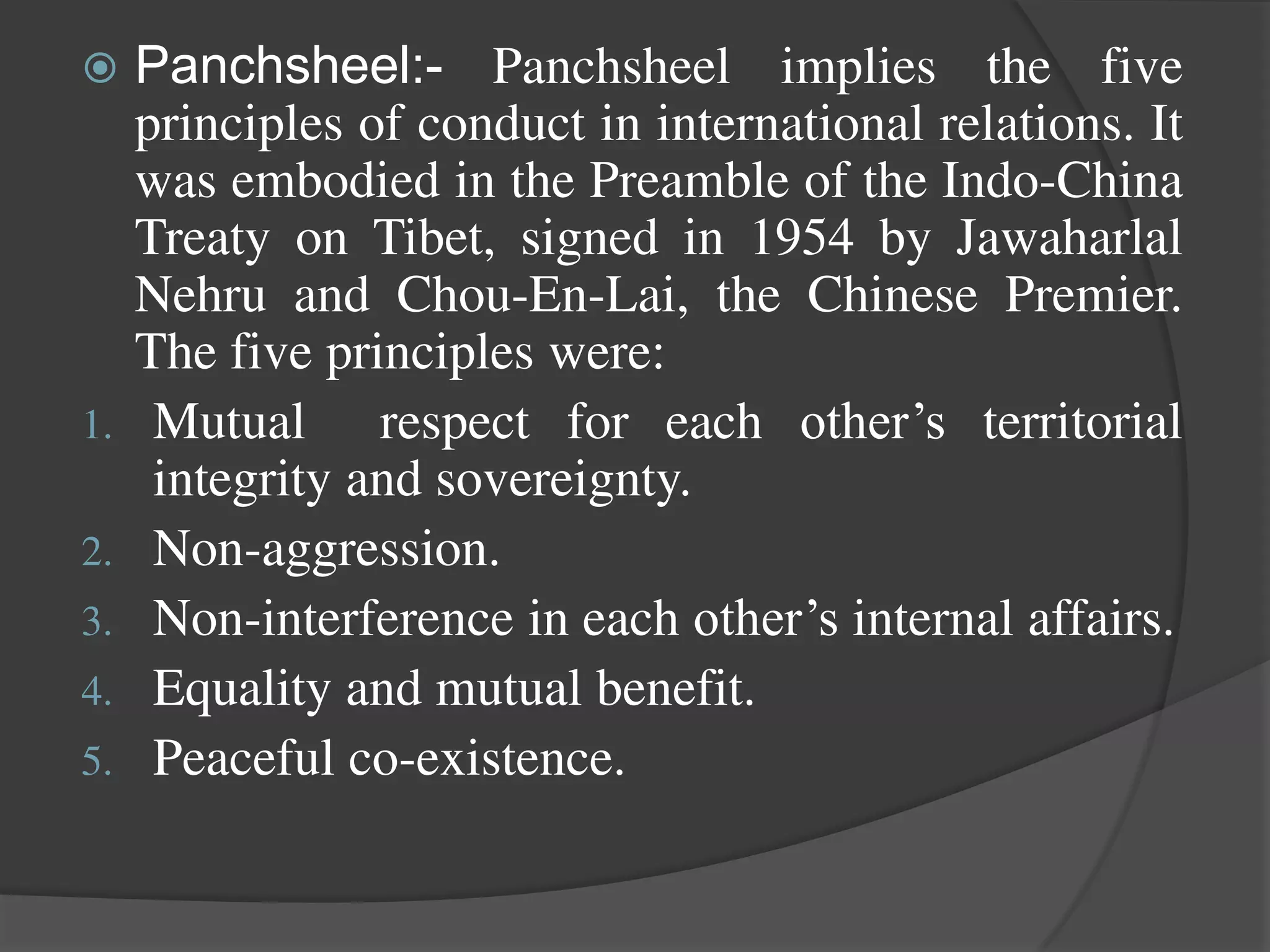 Foreign polcy of india | PDF