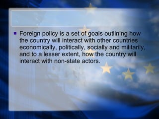 Foreign Policy | PPT