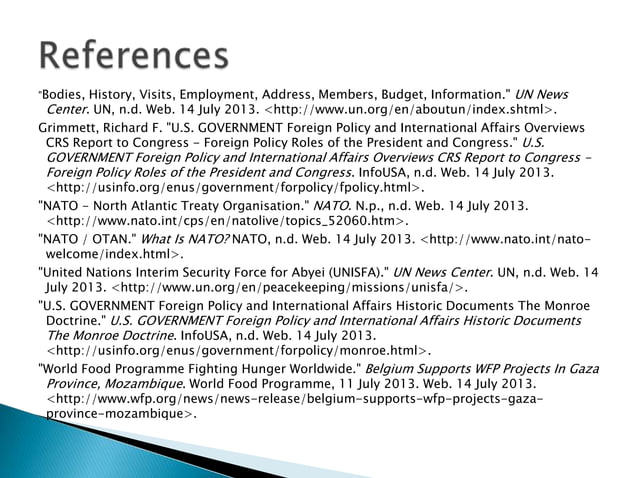 Foreign policy | PPTX | Political Issues & policy | Politics