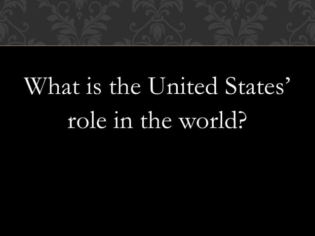 Foreign policy Presentation | PPTX