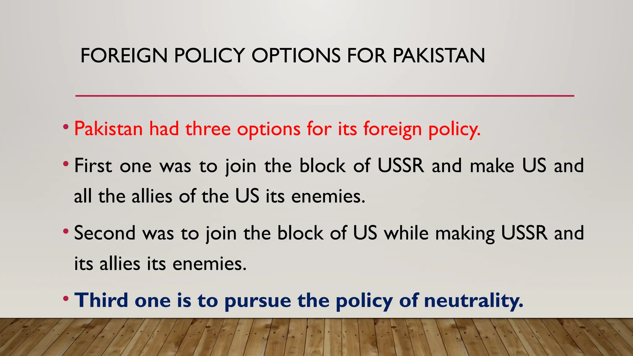 Foreign Policy, it's stages and determinants.pptx