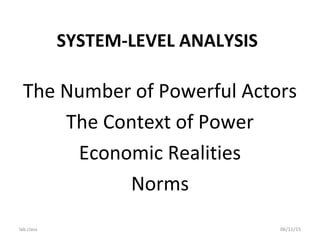 FOREIGN POLICY ANALYSIS | PPT
