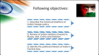 Foreign policy of India | PPTX