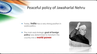 Foreign policy of India | PPTX